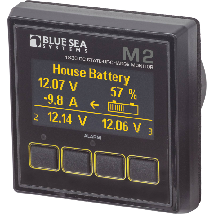 Blue Sea Systems 1830 - M2 Battery State-of-Charge Monitor | Fisheries ...