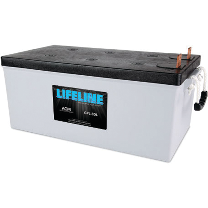 Lifeline 8D AGM 12V Deep Cycle Batteries | Fisheries Supply