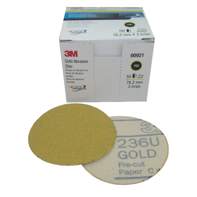 Hookit Film-Backed Gold Dust Free Discs - 255L