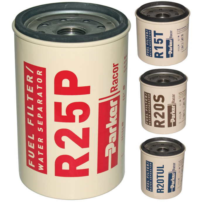 Series 200 Diesel Spin-On Fuel Filter Elements - Racor | Fisheries Supply