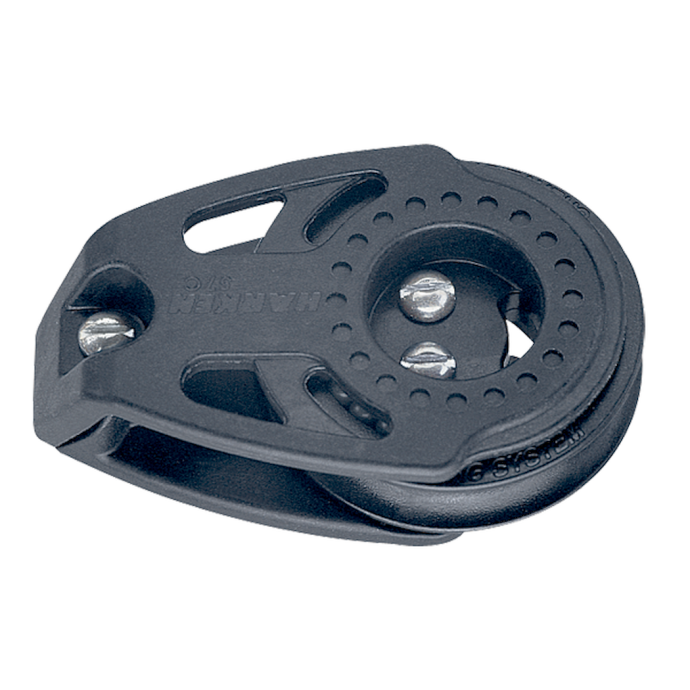Harken 57 mm Carbo Cheek Block | Fisheries Supply