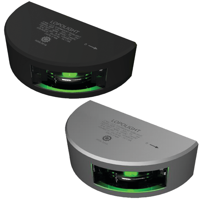 2 NM LED Starboard Side Light - for All Vessels 39.3 ft to 164 ft