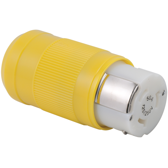 Marinco 6364CRN - 50A Shore Power Cordset Connector | Fisheries Supply