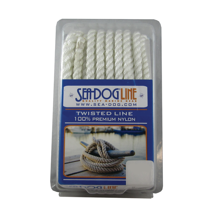 Lock Lines - 3-Strand Twisted Nylon with Eye Splice