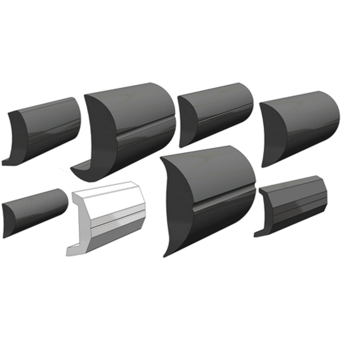 Rigid Vinyl Rub Rail - TACO Marine | Fisheries Supply