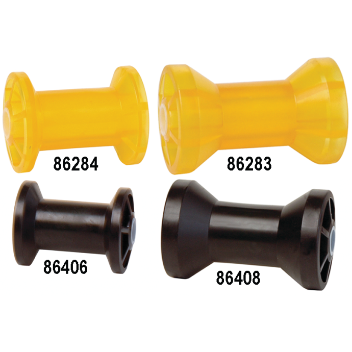 Poly Vinyl Keel Rollers, Spool Type - Tie Down Engineering | Fisheries ...