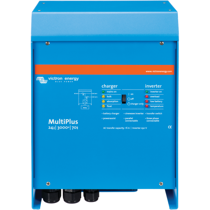 MultiPlus Inverter / Chargers 230V Output - 12V/24V Input - Victron ...