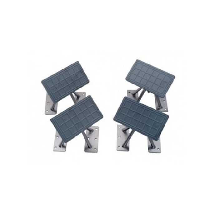 Removable Dinghy Chock Kit - Swiveling Pads & Removable Bases - 1,000 ...