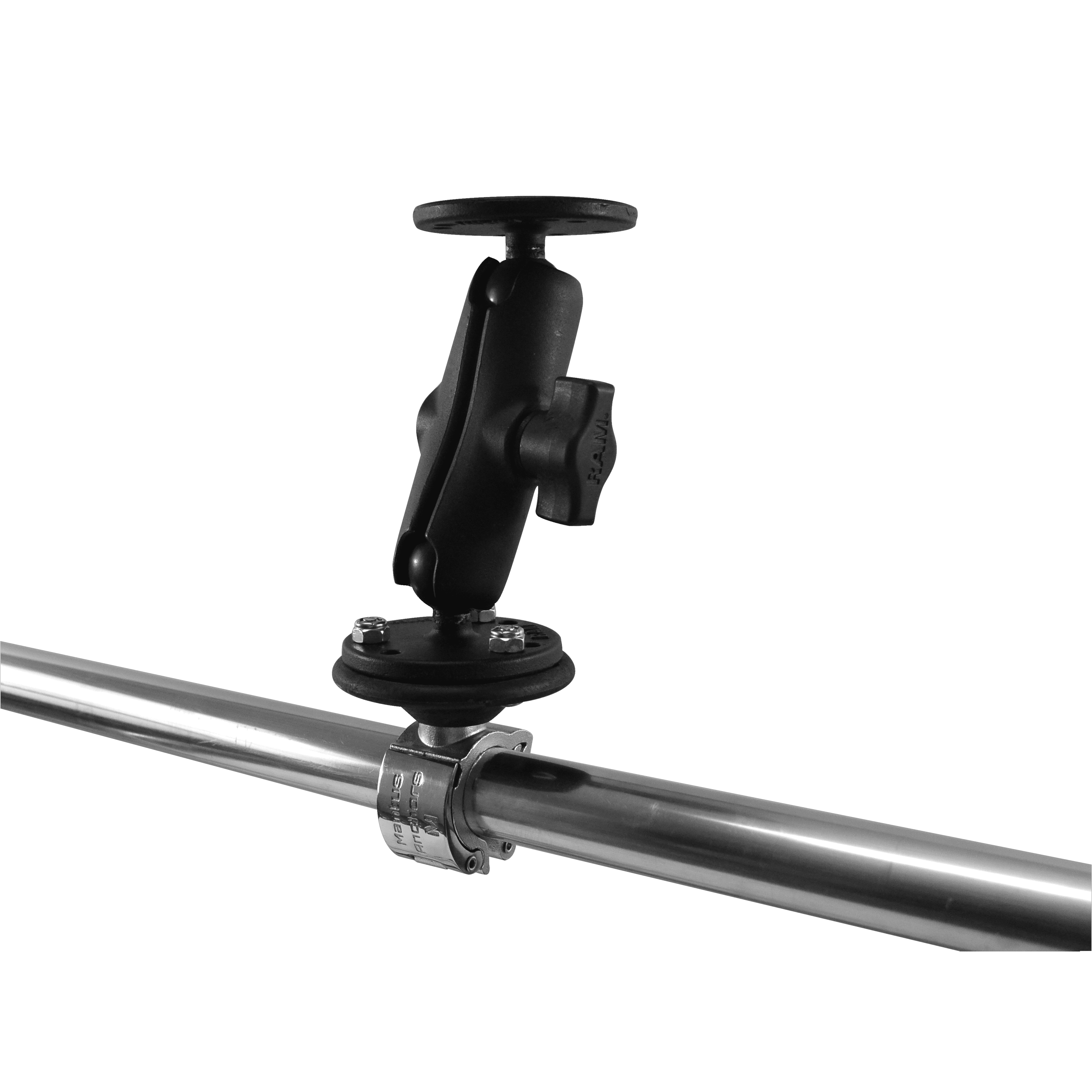 Mantus Rail Clamp - Stainless Steel, Snap-On Mount | Fisheries Supply