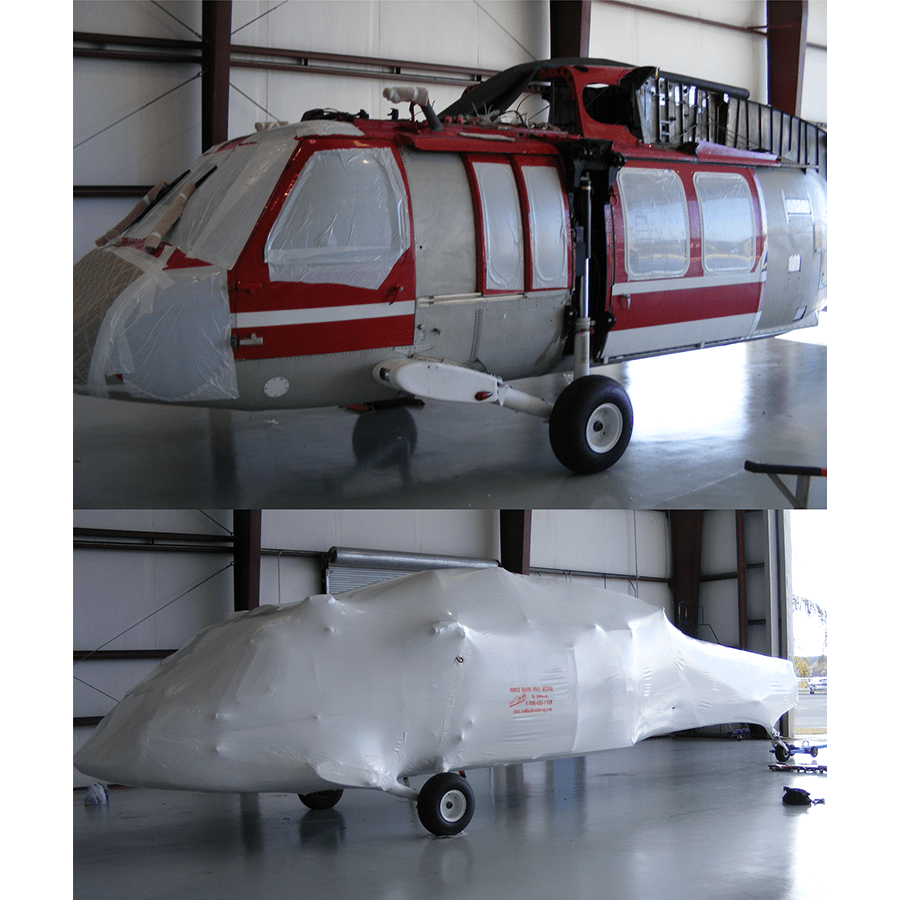 20 ft Wide Shrink Wrap - 6 & 7 Mil