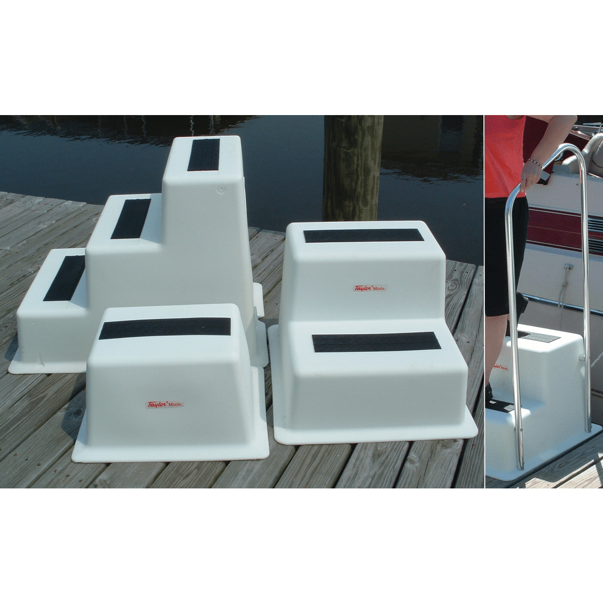 Taylor Made Dock Steps - StepSafe | Fisheries Supply