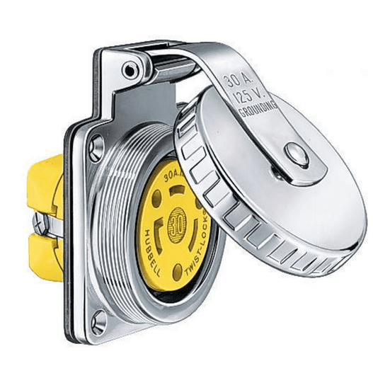 Hubbell Twist Lock, Plugs & Marine Shore Power | Fisheries Supply