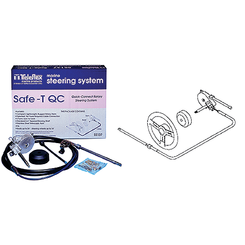 Safe-T Quick Connect Steering Kits and Replacement Cables - SeaStar ...