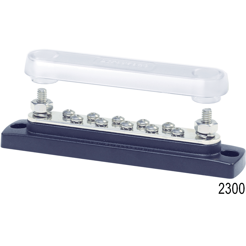 BusBar 150 Ampere Common Buses With Cover - Blue Sea Systems ...