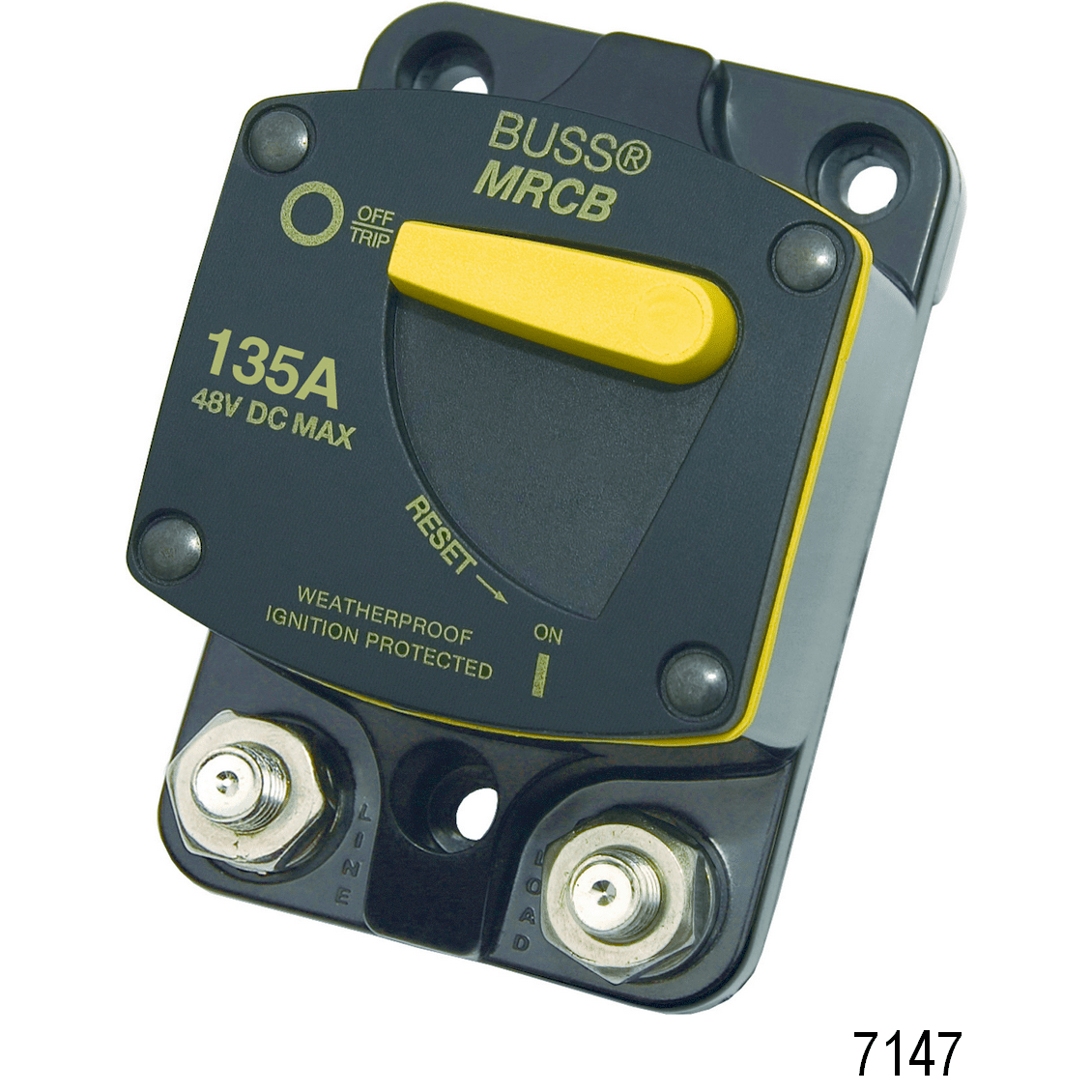 Series 187 Surface Mount Thermal Switchable Circuit Breaker - Blue Sea ...