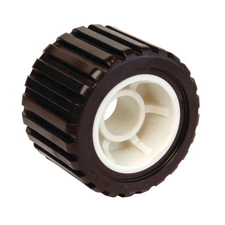 Poly Vinyl Wobble Rollers & Ribbed, Black - Tie Down Engineering ...