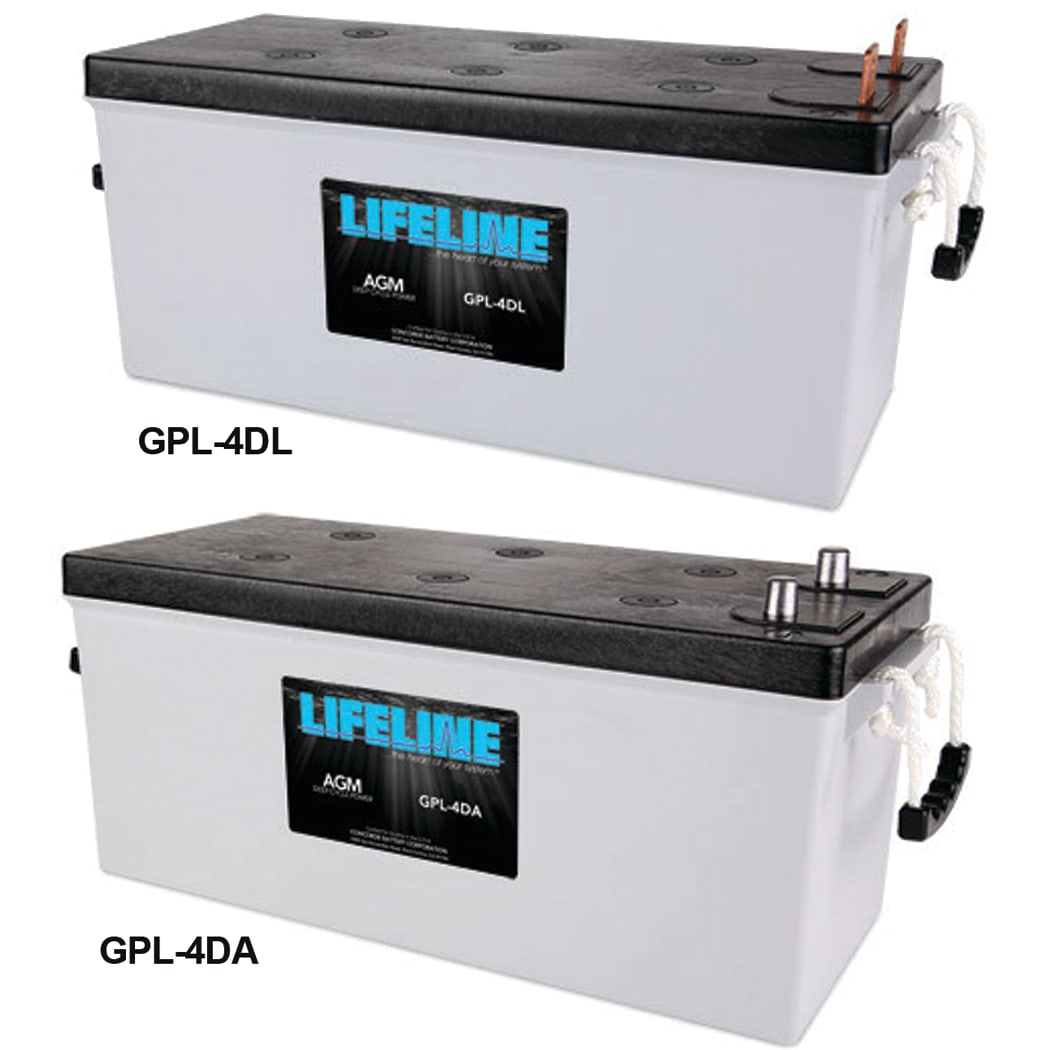Lifeline AGM Marine & RV Batteries - 12V and 6V | Fisheries Supply