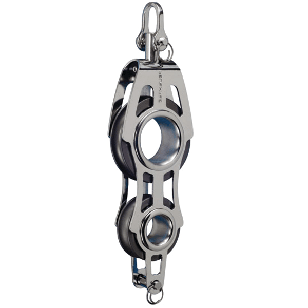 Garhauer Marine 64mm Series 40 Fiddle Block - Swivel, Becket, Cam ...