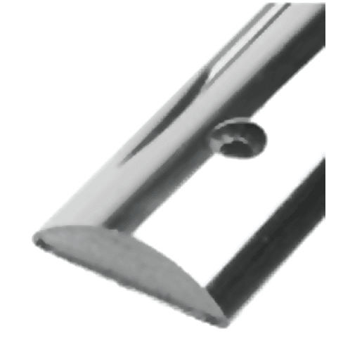 Solid Back Stainless Steel Rub Rail - TACO Marine | Fisheries Supply
