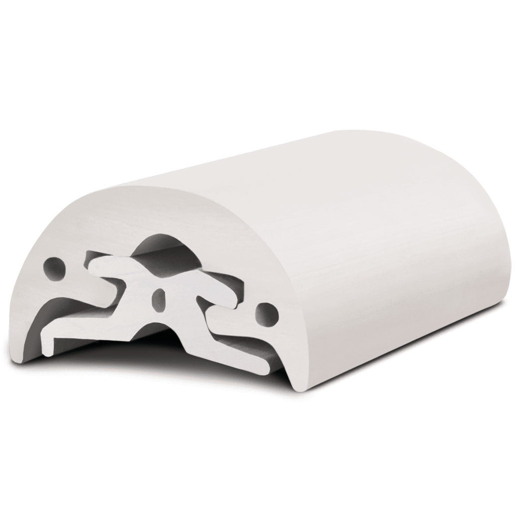 Radial Soft Profile Rub Rail - Tessilmare from Mate USA | Fisheries Supply