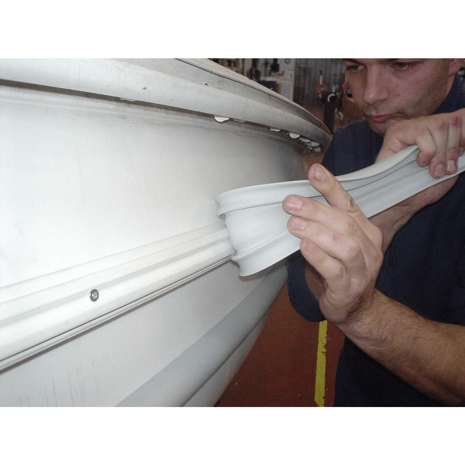 Radial Soft Profile Rub Rail - Tessilmare from Mate USA | Fisheries Supply