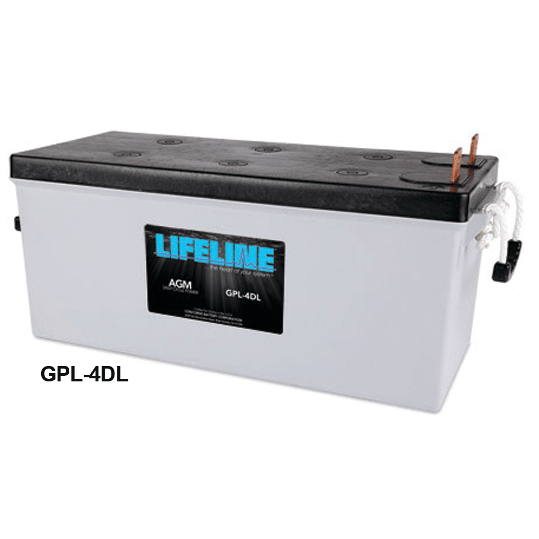 Lifeline 4D AGM 12V Deep Cycle Batteries | Fisheries Supply