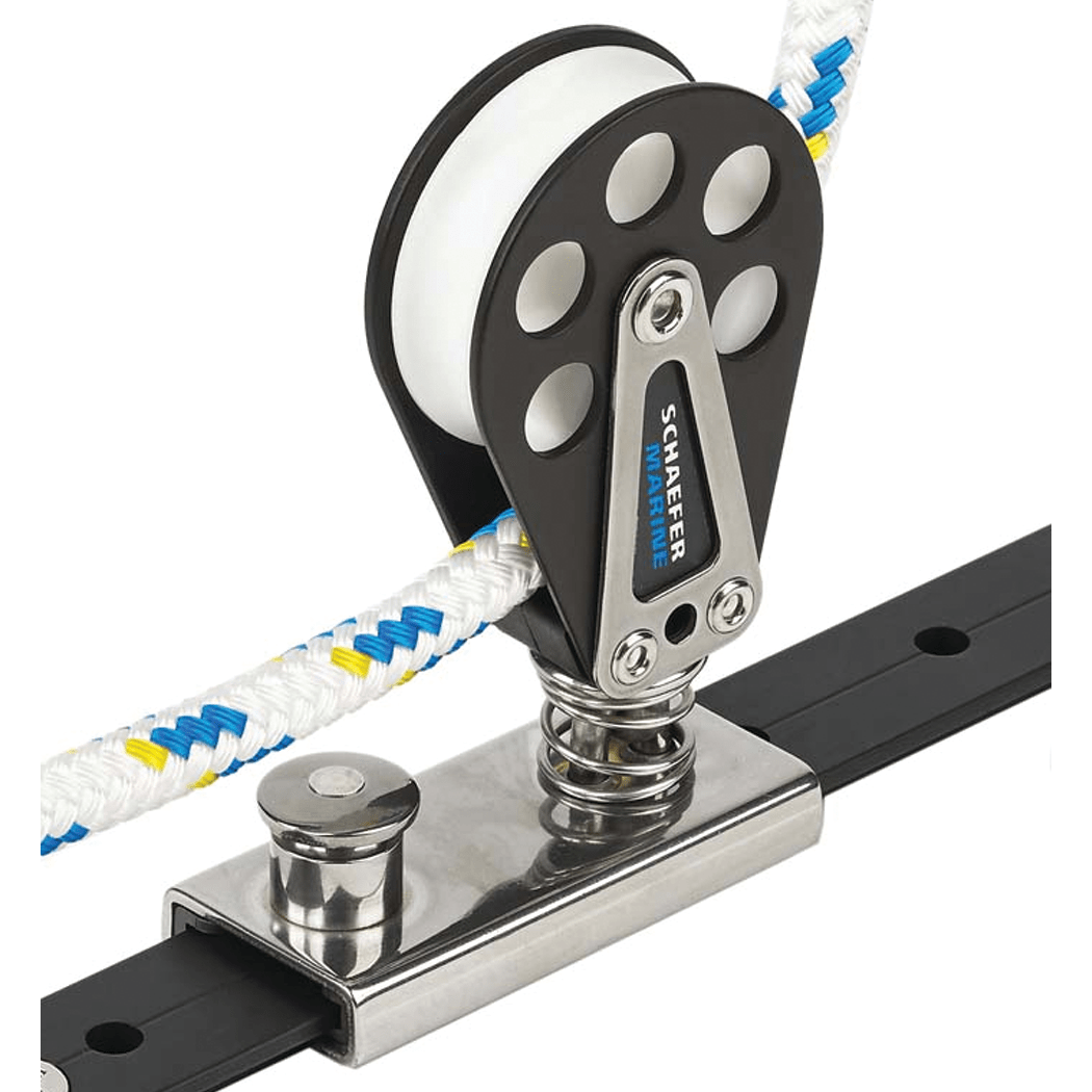 Spring-Loaded Blocks on Slides - Schaefer Marine | Fisheries Supply