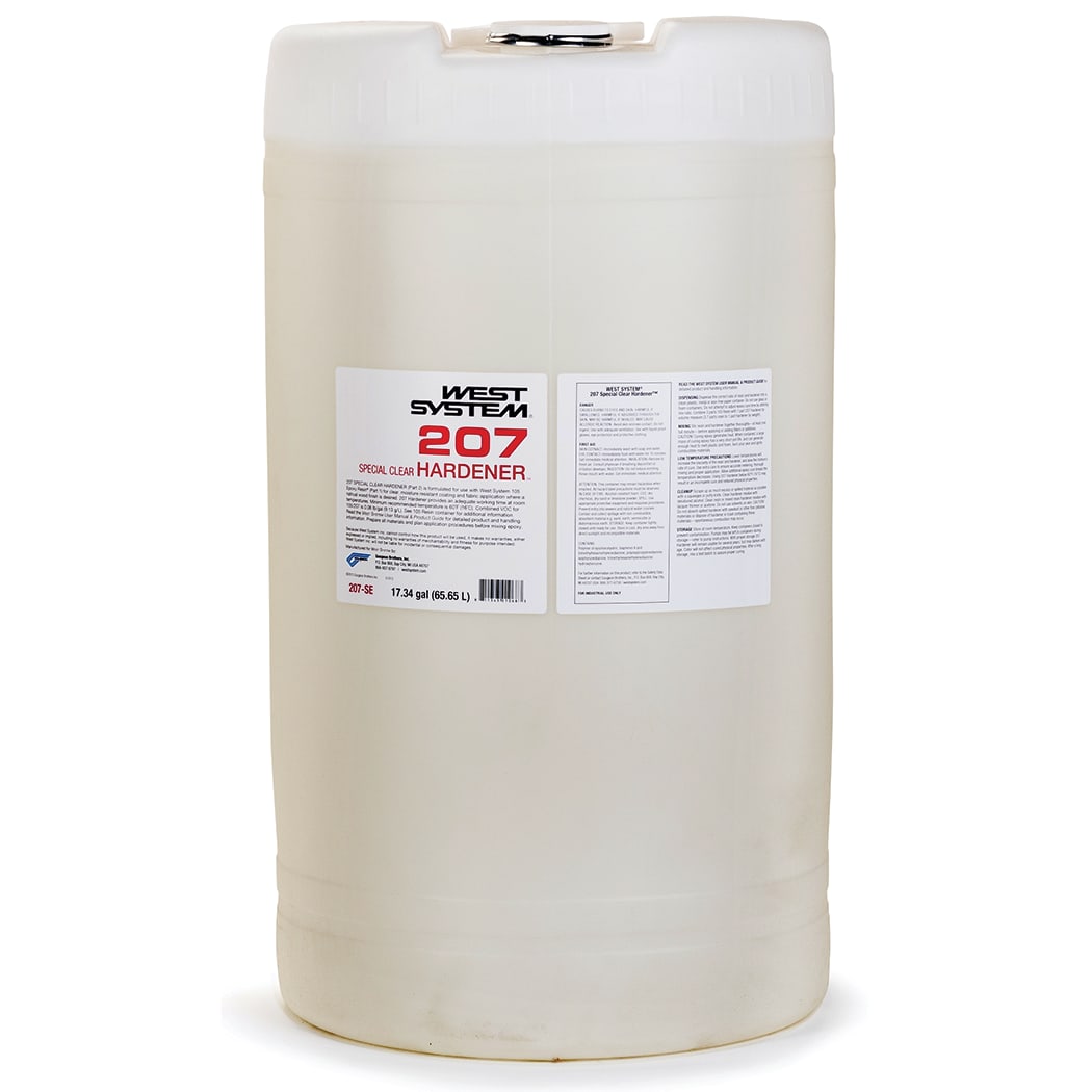 West System 207 Special Coating Hardener for 105 Resins | Fisheries Supply