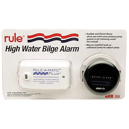 Marine High Water Bilge Alarms for Boat Engines | Fisheries Supply