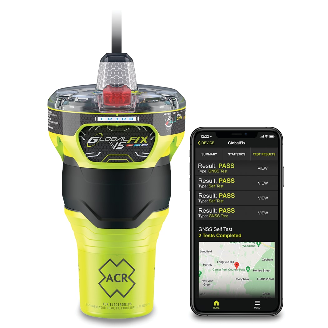 GlobalFix V5 EPIRB with AIS & RLS