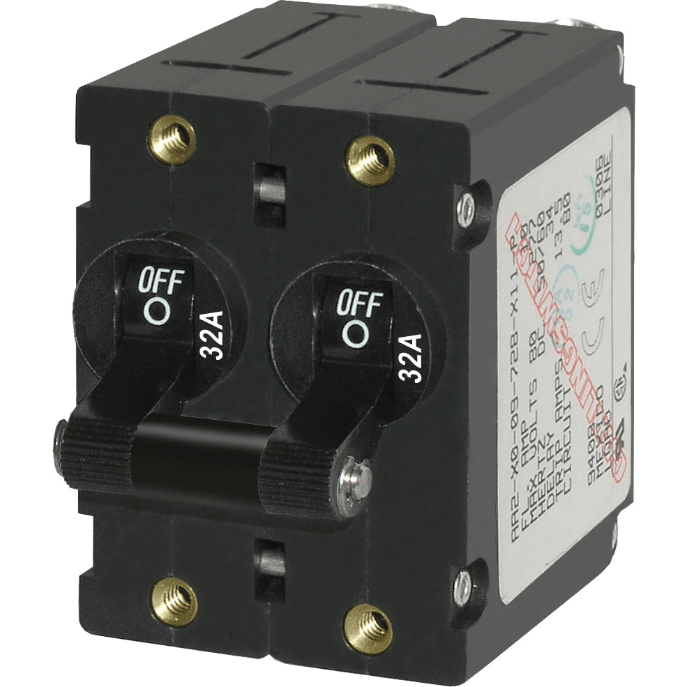 AC/DC Double Pole Circuit Breakers - Blue Sea Systems | Fisheries Supply