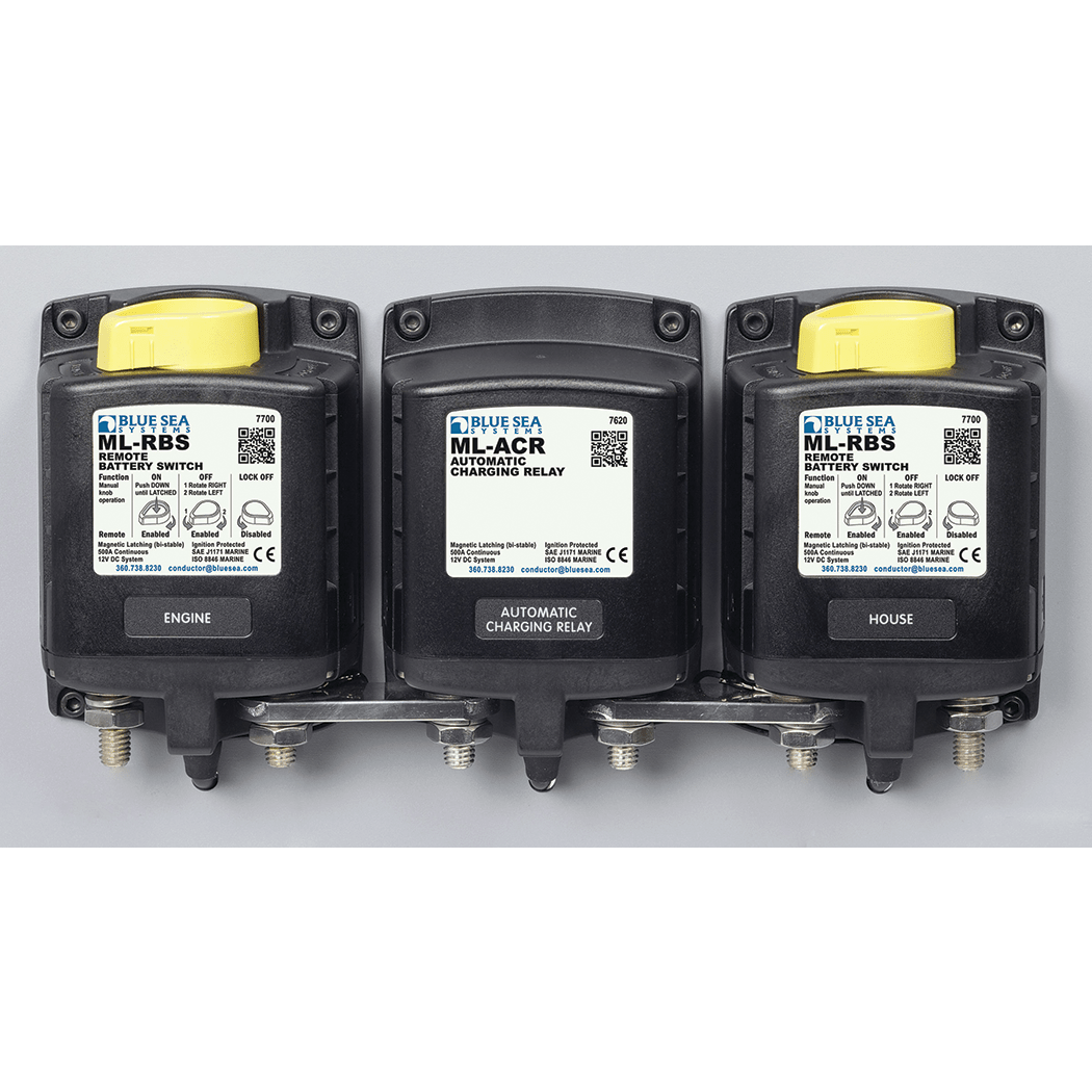Blue Sea Systems 7622 - ML-ACR Automatic Charging Relay | Fisheries Supply
