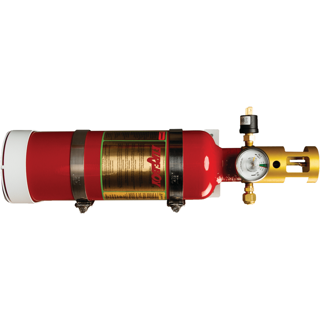 MU Horizontal Clean Agent Suppression Systems