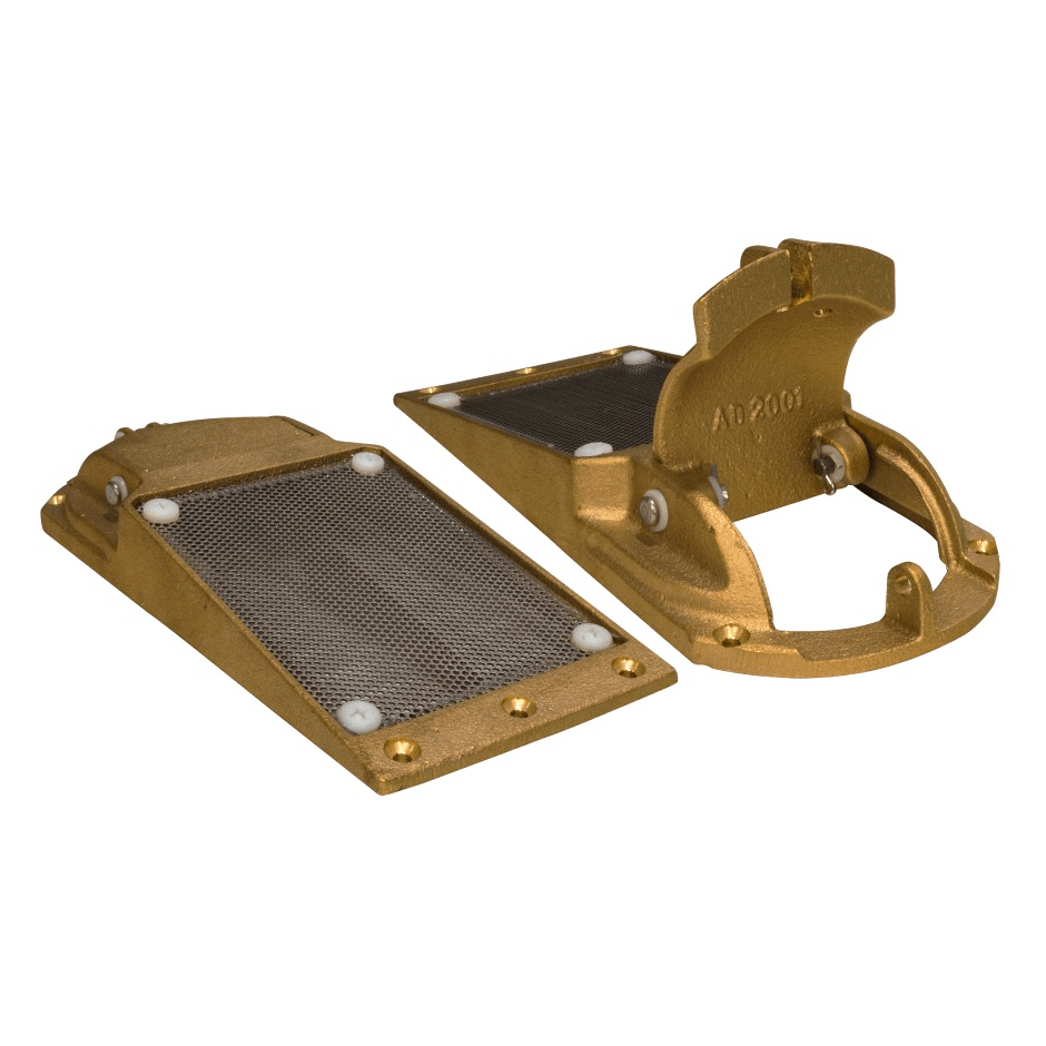 Perforated Hull Strainer with Access Door - Groco | Fisheries Supply
