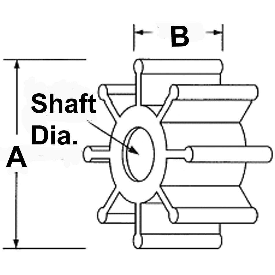 Impellers- Ding Drive Keyway