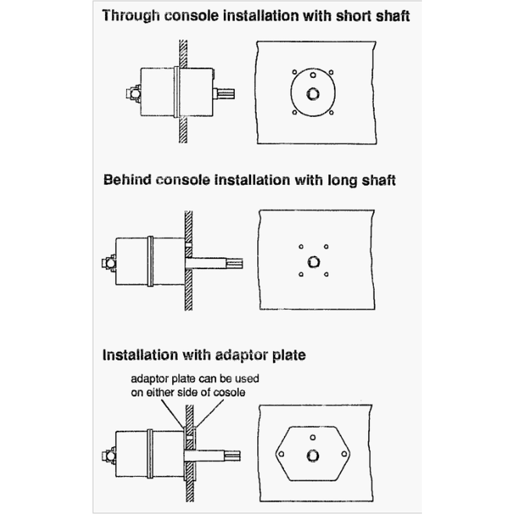 7004 Fixed Displacement Hydraulic Steering Helm Pump - 3.4 cu in /Turn