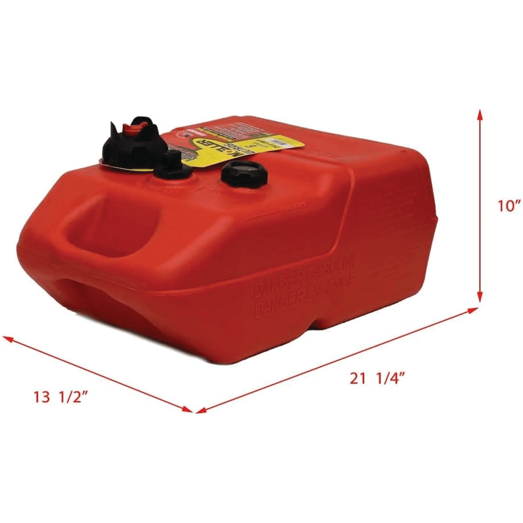 6 Gallon EPA and Carb Compliant Portable Plastic Fuel Tank