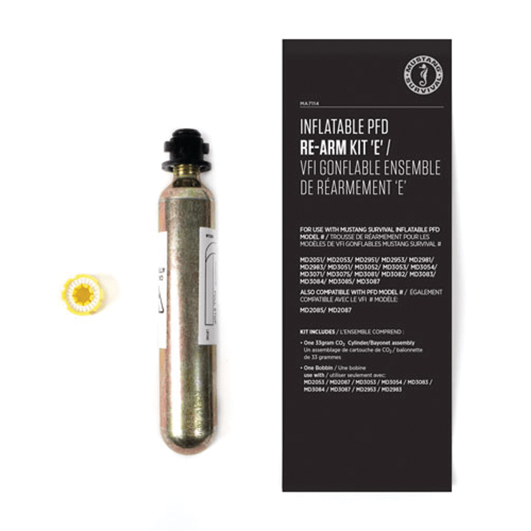 Mustang Re-Arm Kits & Accessories - Mustang Survival | Fisheries Supply