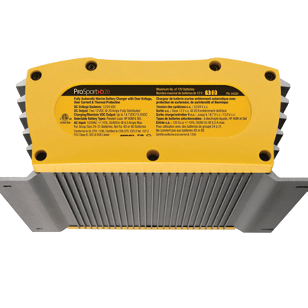 Pro Mariner 20A ProSportHD On-Board Battery Charger - 2 Banks ...