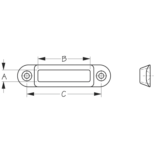 Bow Socket for Boat Cover - Sea-Dog Line | Fisheries Supply