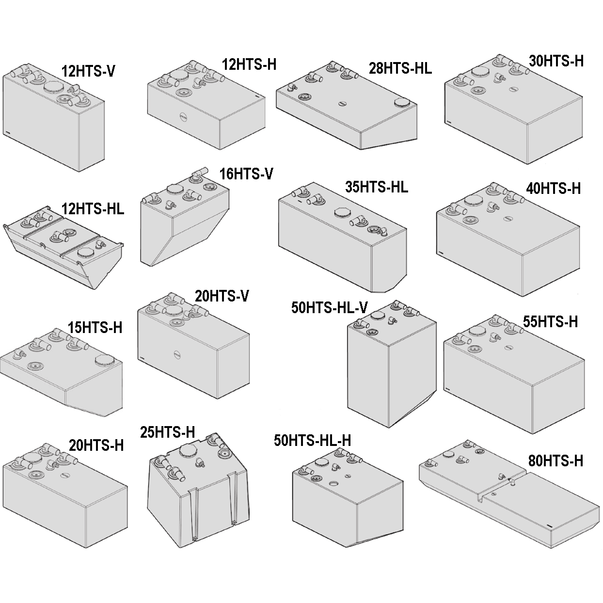 HTS-Basic Holding Tanks - Dometic | Fisheries Supply