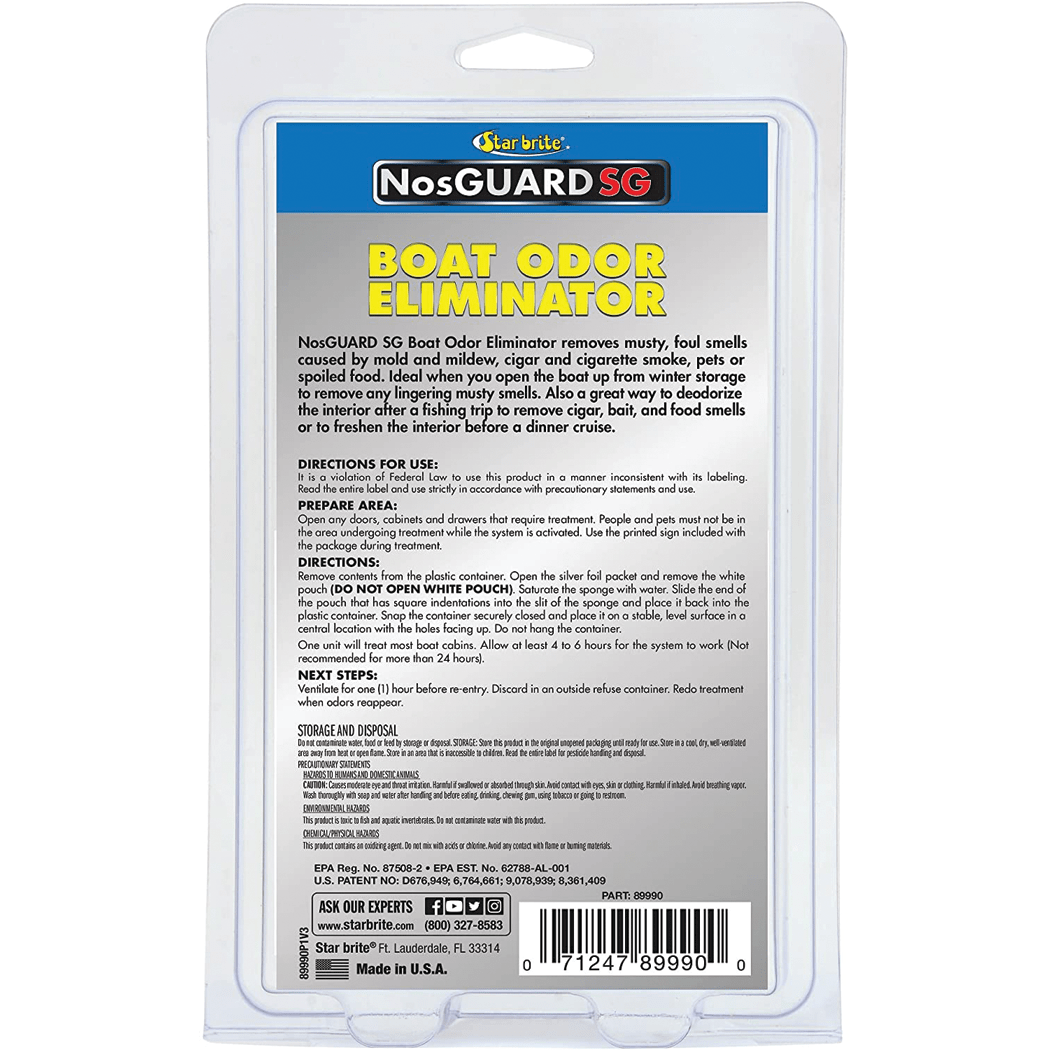 Star Brite Nos Guard Boat Bomb Odor Control - 089990 | Fisheries Supply