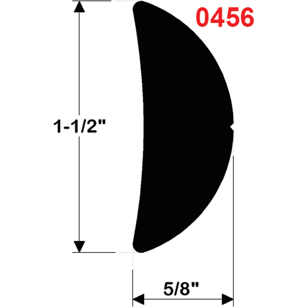 Rigid Vinyl Rub Rail - TACO Marine | Fisheries Supply
