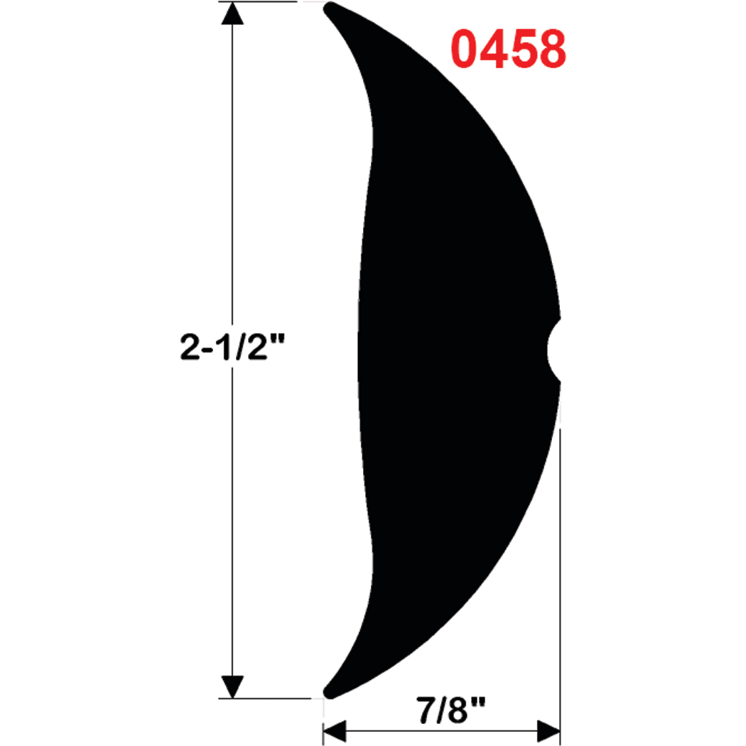 Rigid Vinyl Rub Rail - TACO Marine | Fisheries Supply