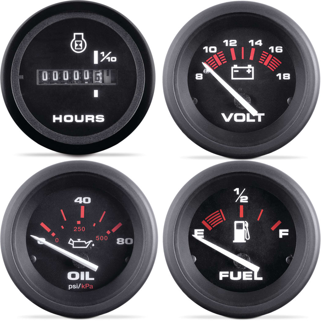 Boat Gauges & Marine Tachometers for Engines | Fisheries Supply