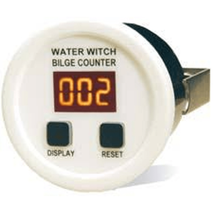 Bilge Pump Cycle Counters - with Round Face
