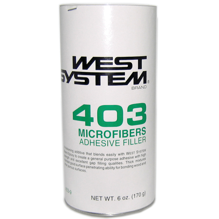 West System 403 Microfibers Epoxy Resin Filler | Fisheries Supply