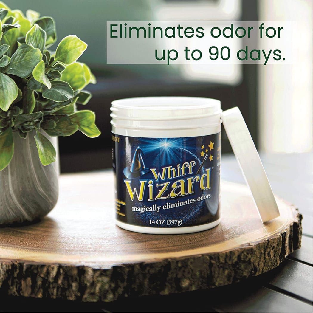 Whiff Wizard Odor Neutralizer with Activated Charcoal