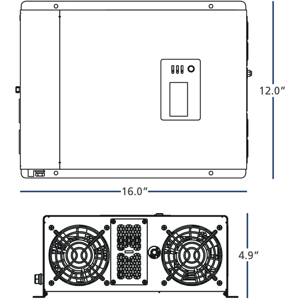 Freedom XC PRO Marine Inverter / Charger - Xantrex | Fisheries Supply