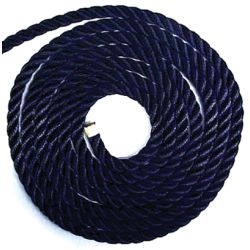 Black 3-Strand Nylon Line - New England Rope | Fisheries Supply